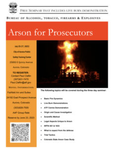 ATF Arson for Prosecutors - 5280Fire